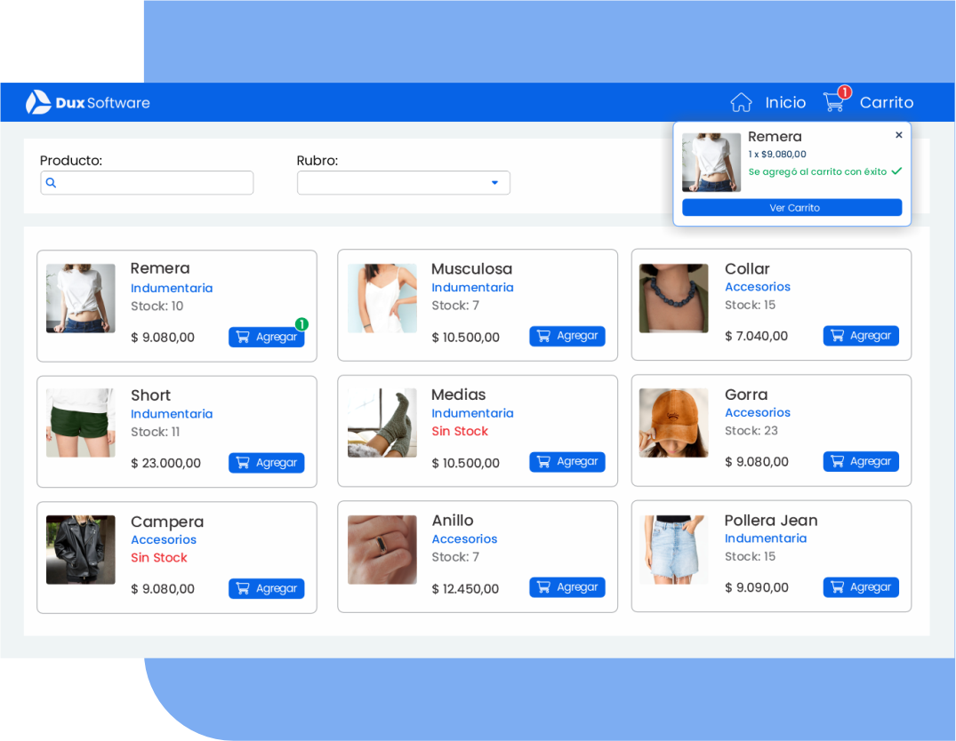 Empezá a utilizar el nuevo Catálogo de Dux Software